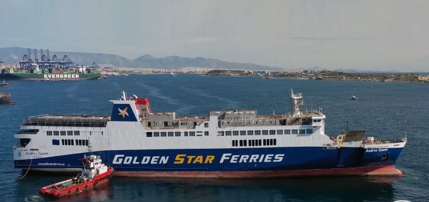 Ferry Routes: Το “Andros Queen” της Golden Star Ferries ξεκινά στην 1η ...