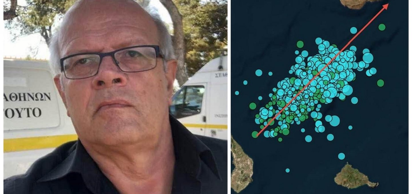 Santorini earthquakes - Άκης Τσελέντης: Όσο δε γίνεται ο κύριος σεισμός ...