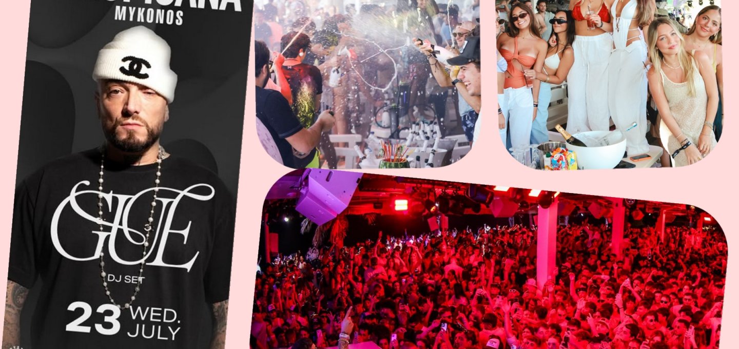 Tropicana Mykonos Party: Guè Dj Set on the decks of Tropicana ...