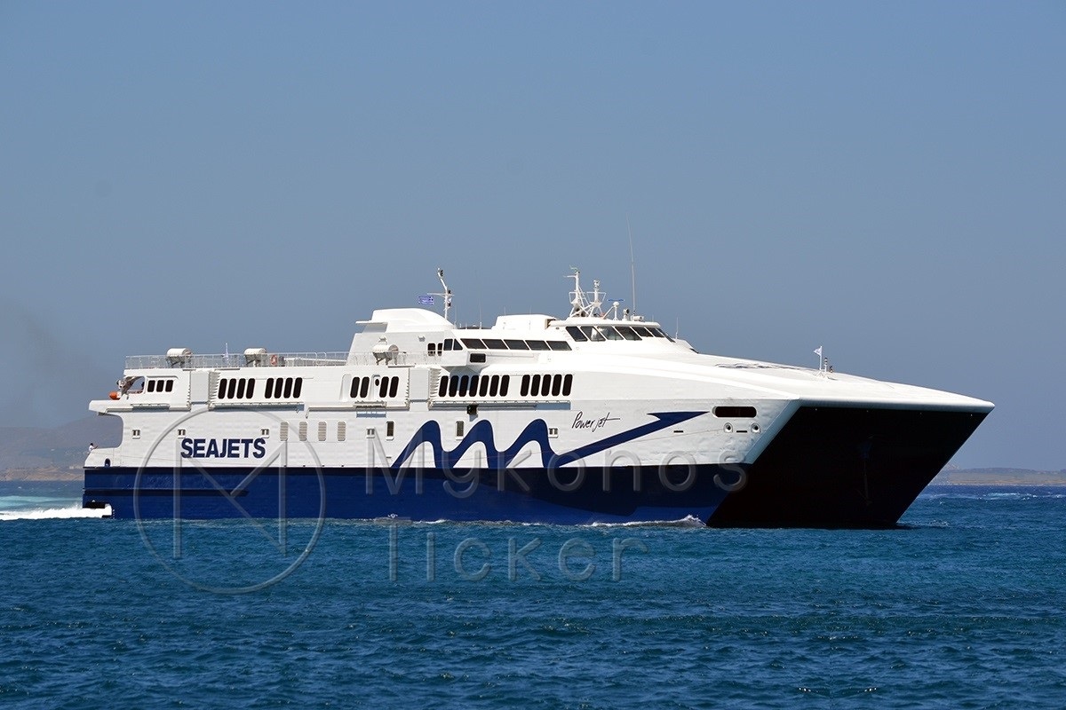 New Ferry Route: Εναρξη δρομολογίων του "POWER JET" στην γραμμή ...